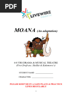 Moana (Story Structure Analysis) | PDF | Moana (2016 Film) | Maui