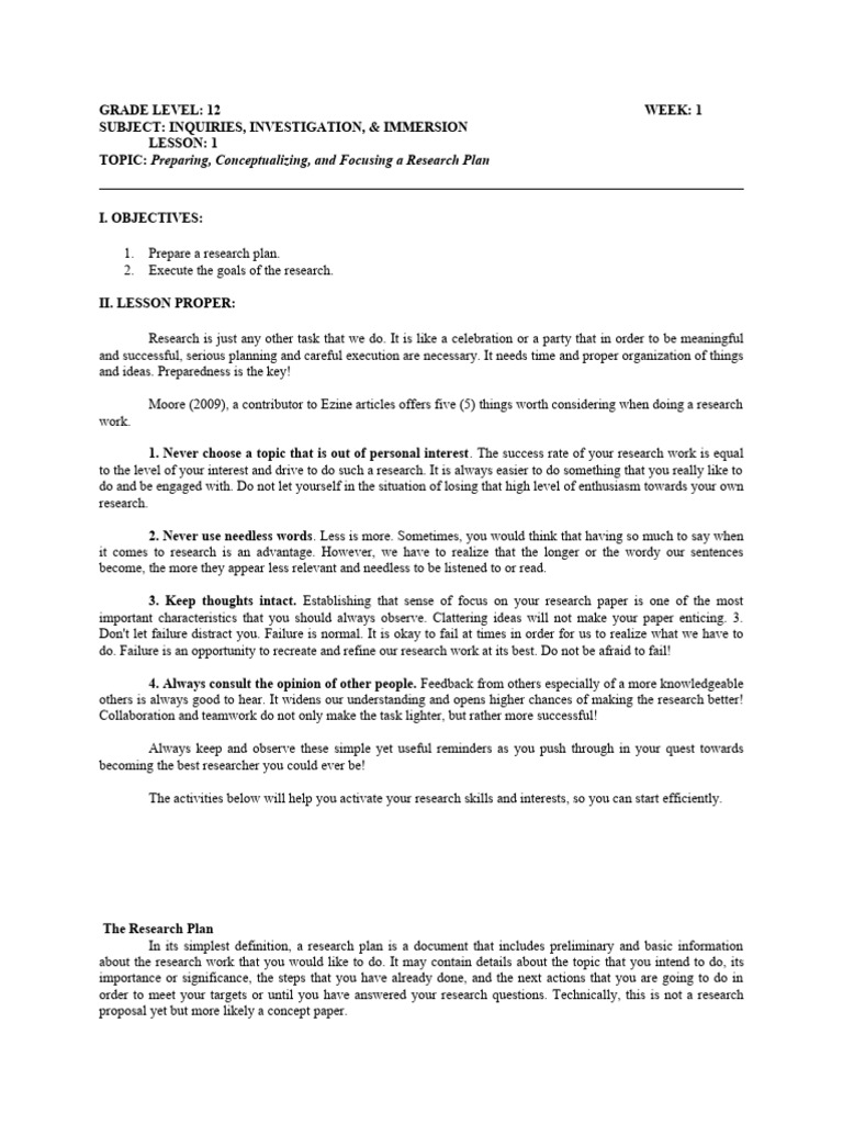 3is Module | PDF | Methodology | Learning