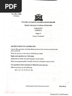 Wakisha Paper 1 UACE 2024 | PDF