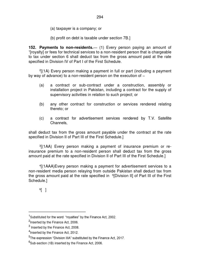 Payments To Non-Residents | PDF | Wire Transfer | Taxes