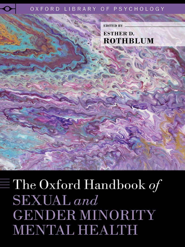 (Oxford Library of Psychology) Esther D. Rothblum (Editor) - The Oxford ...