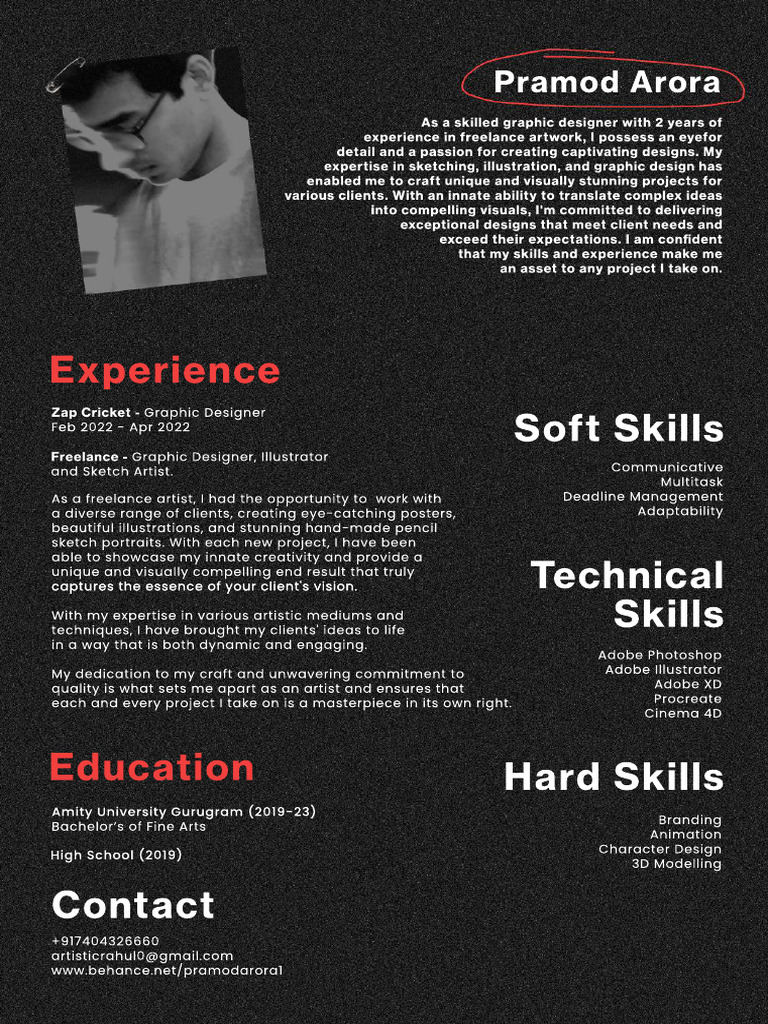 Experi Ence Soft Ski L L S: Pramod Arora | PDF