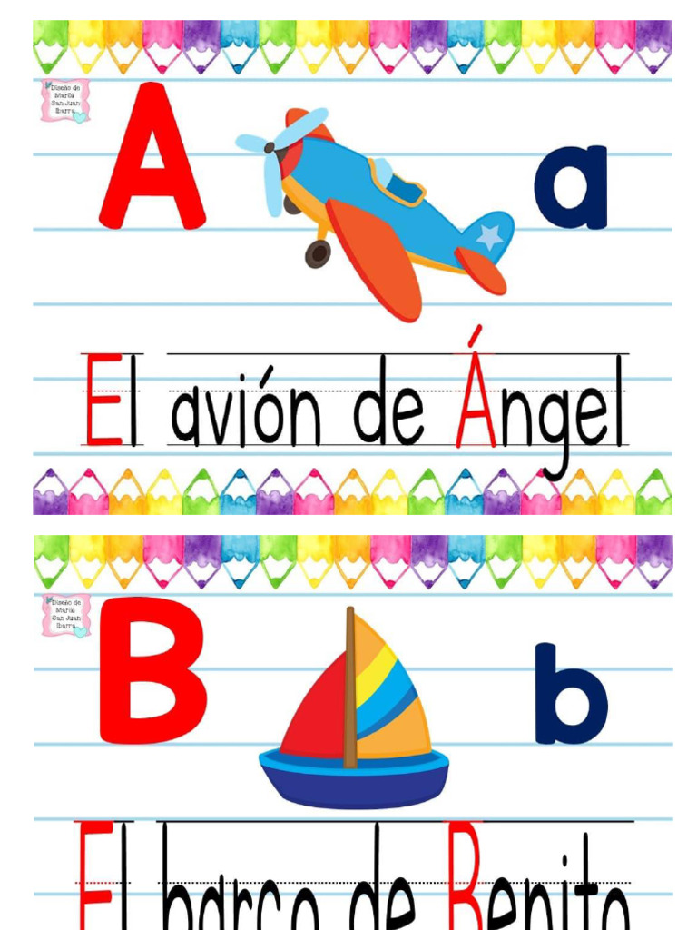 Abecedario de Oraciones | PDF