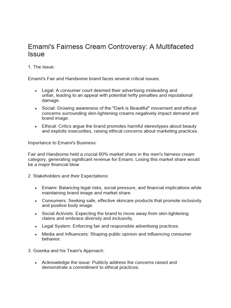 Emami | PDF | Brand | Body Image