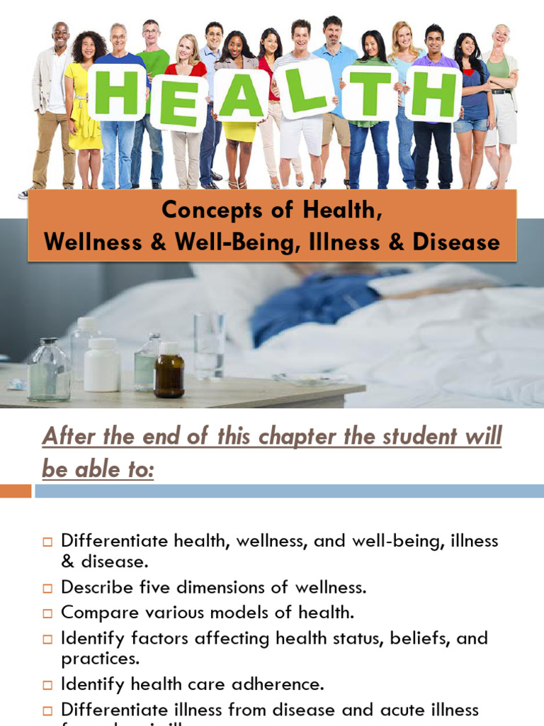 Chapter 1-Concept of Health & Illness | PDF | Preventive Healthcare ...