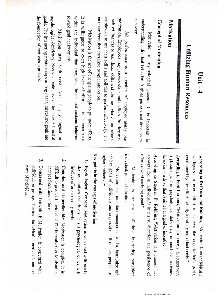 HRM 4th Unit 4 | PDF