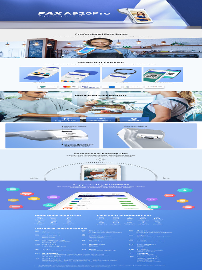 A920Pro EN 2022015 | PDF