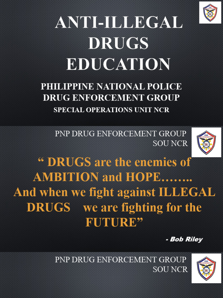 Drug Awareness Lecture For Law Enforcers | PDF | Cannabis (Drug ...