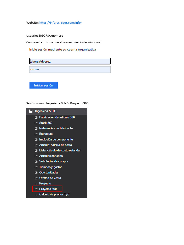 Proyecto 360 | PDF | Informática