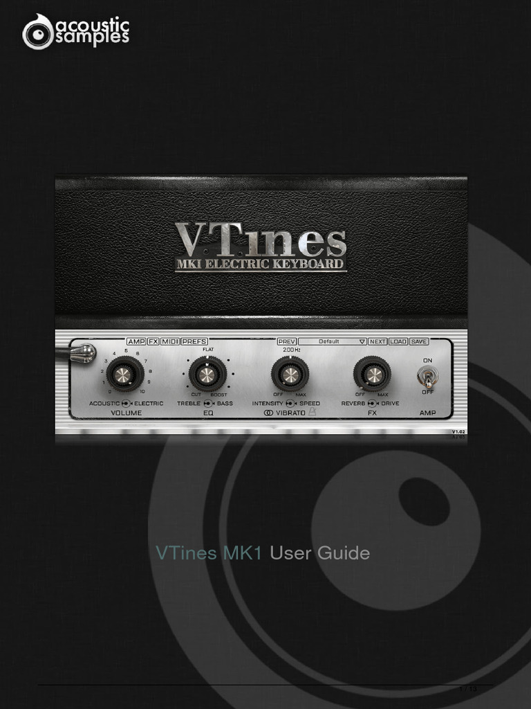 VTines MK1 | PDF | Pitch (Music) | Computer File