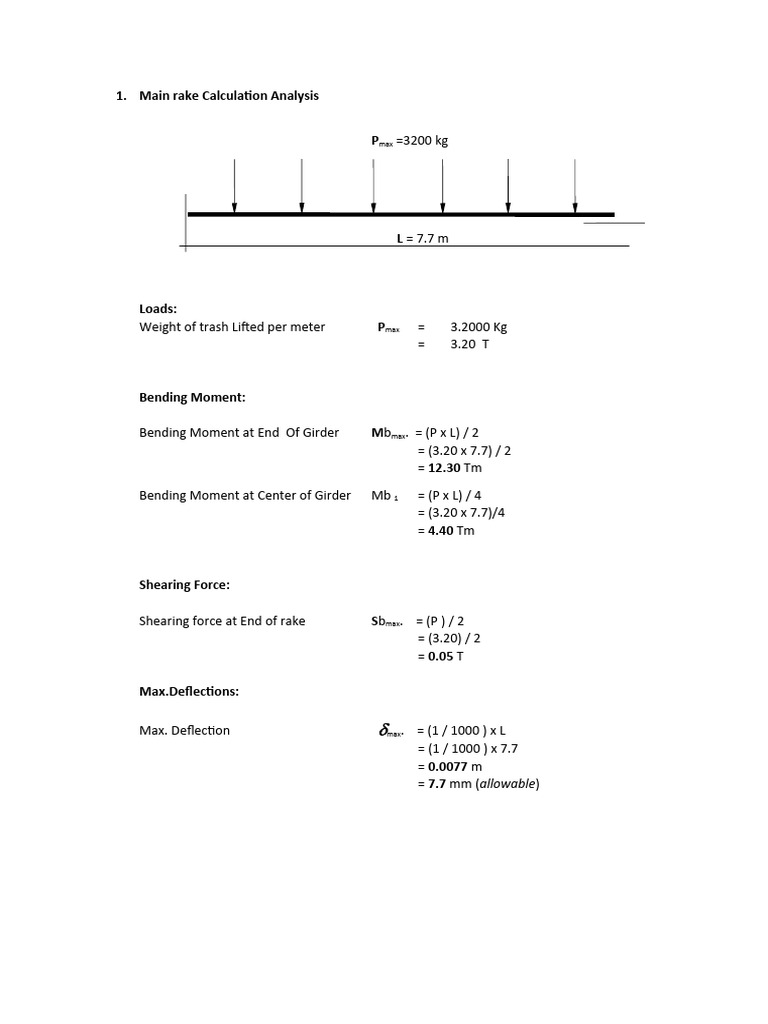 SGOHC Calculation | PDF | Bending | Structural Engineering