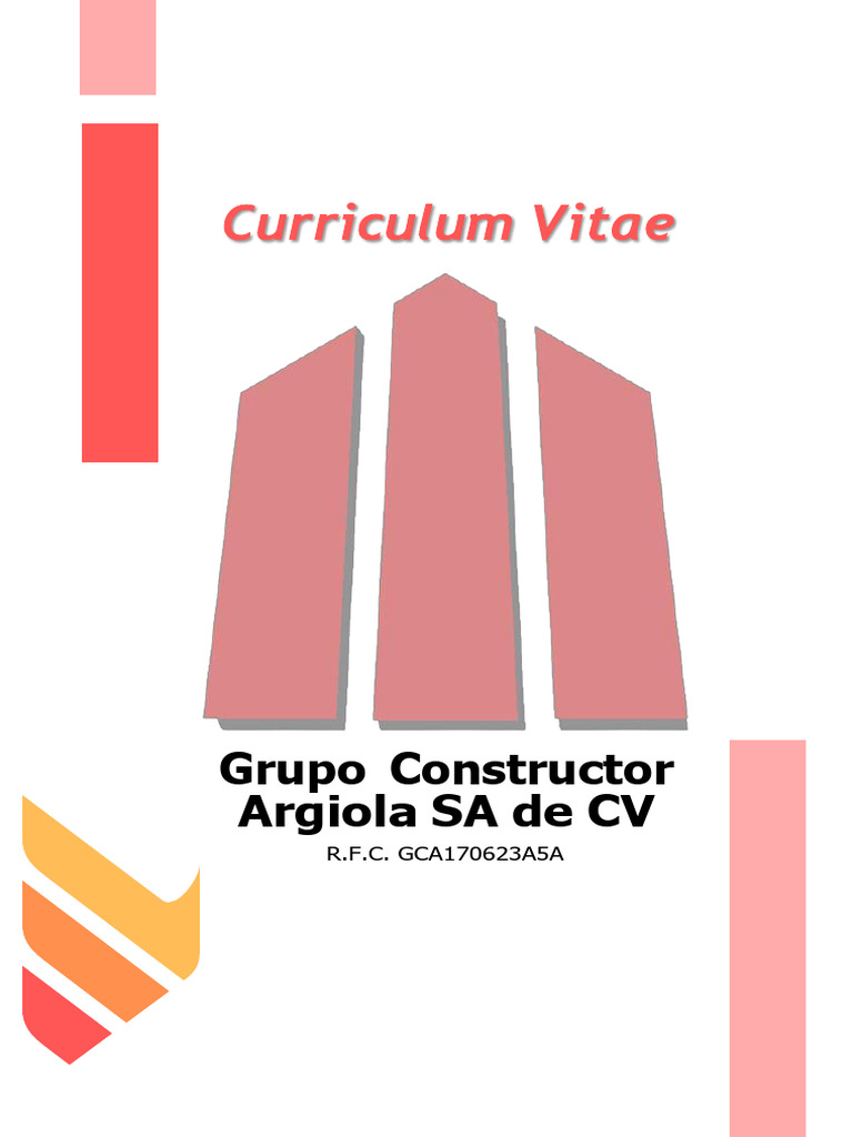 CV Grupo Constructor | PDF | Business | Calidad (comercial)