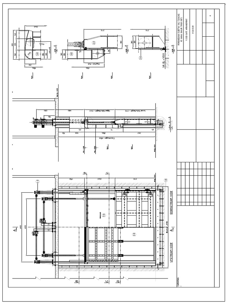 A Flood Gate Arrangement R1 | PDF