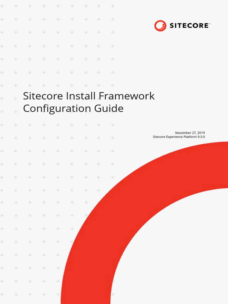Sitecore Installation Framework Configuration Guid-9.3.0 | PDF | Parameter (Computer Programming ...