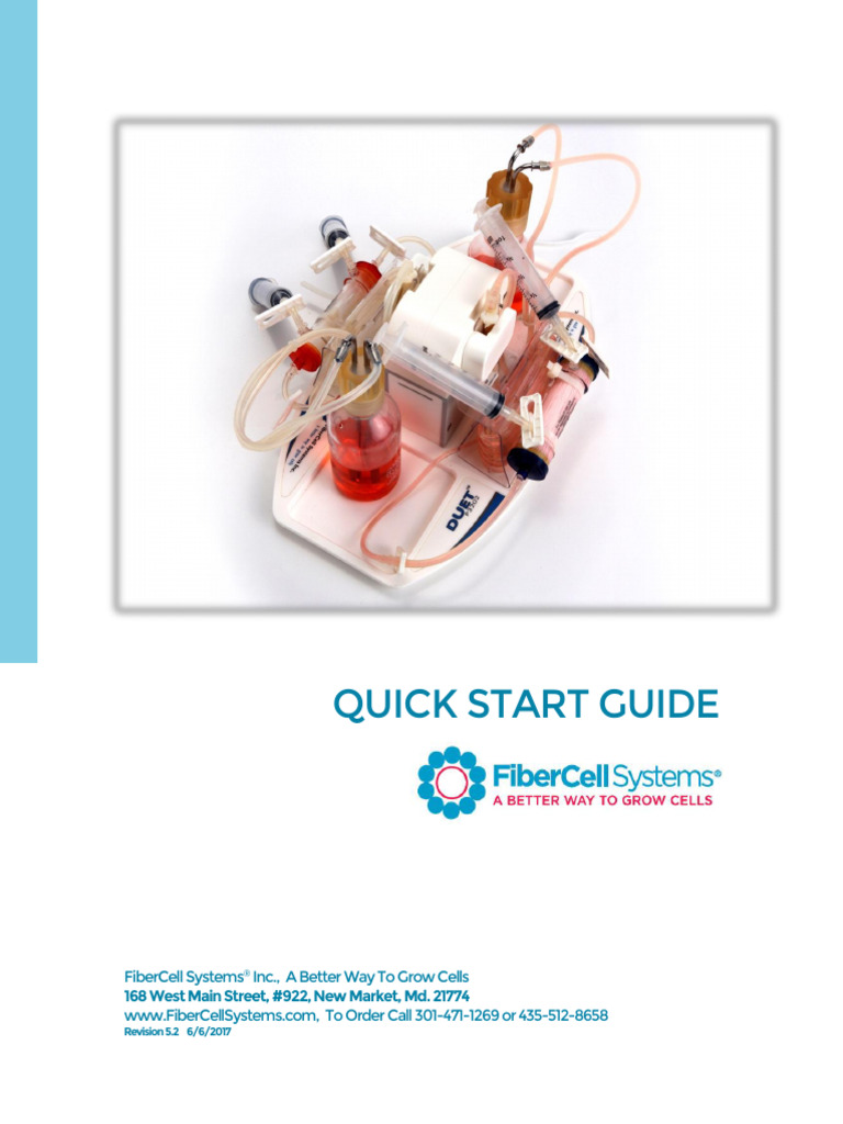 Fibercell QuickStartGuide 2013 | PDF