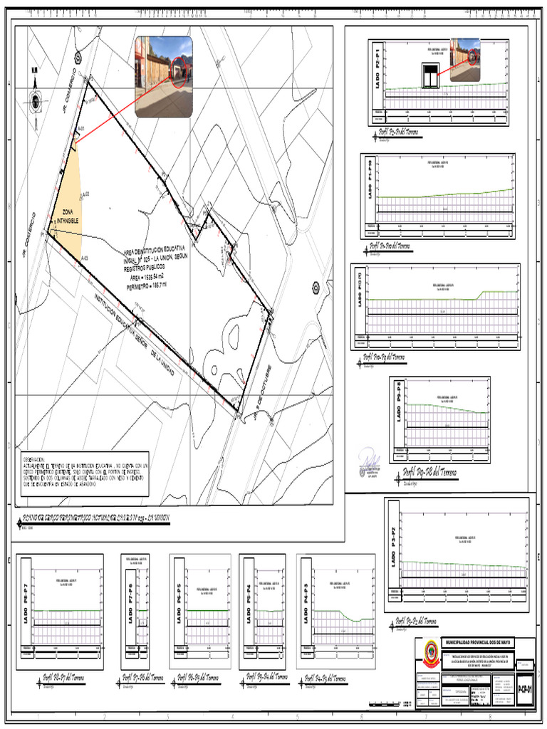 4. PLANO DE PERFIL DE CERCO PERIMETRICO EXISTENTE | PDF