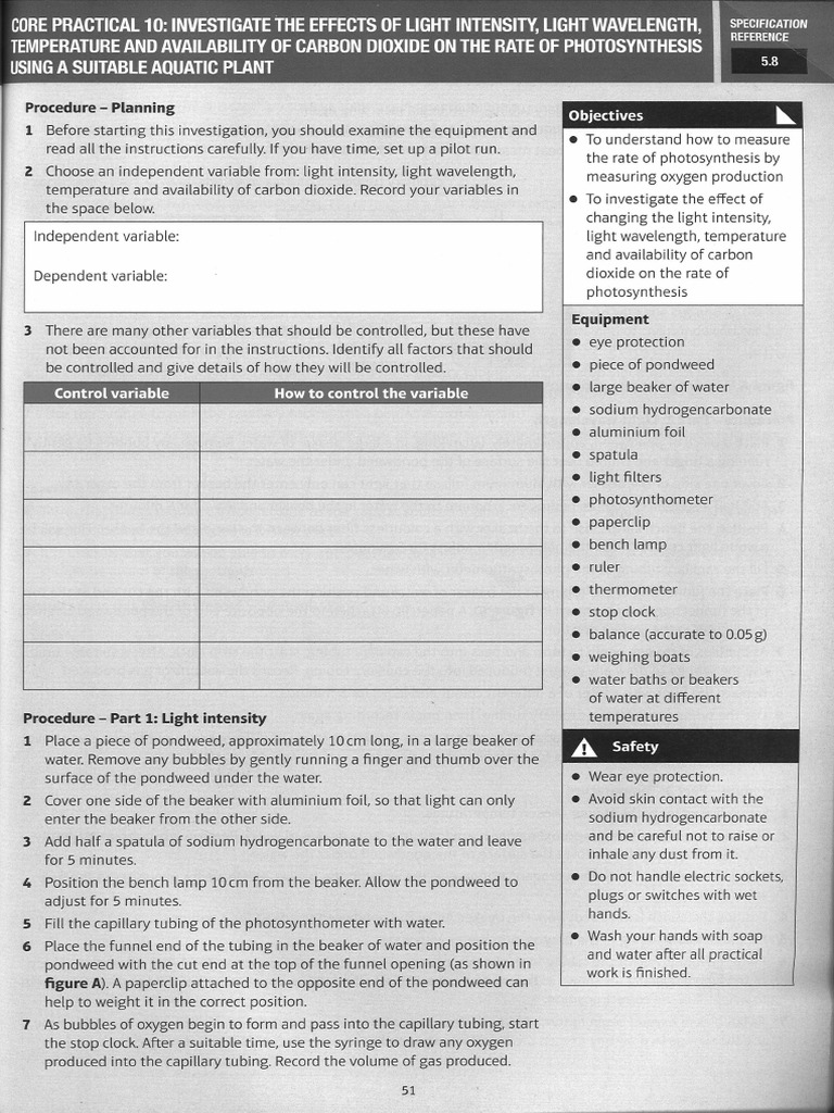 A Level Lab BOOK Bio | PDF