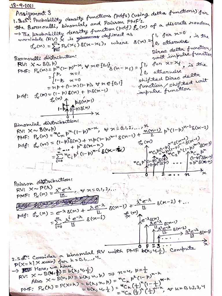 EE591 P&SPs Assignment3 Solution | PDF