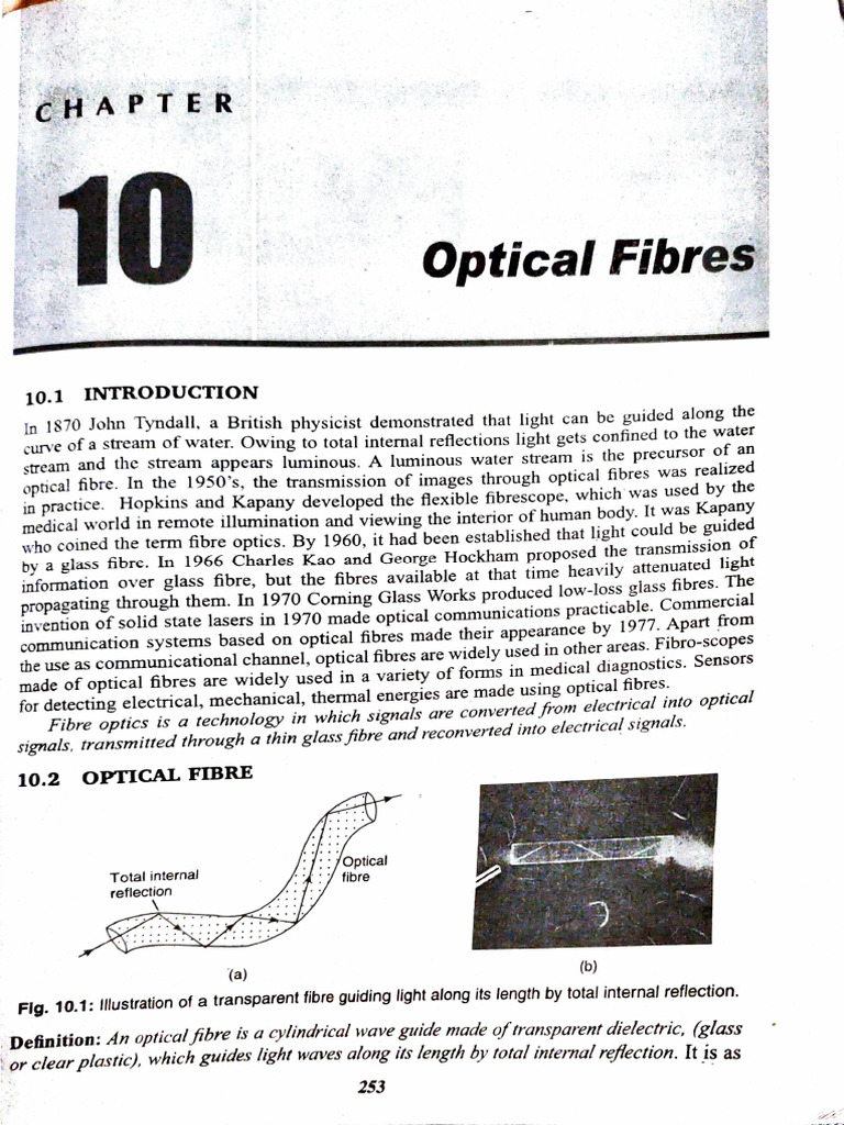 Optical Fibre | PDF