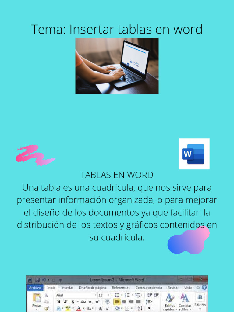 Tema - Insertar Columnas en Word | PDF
