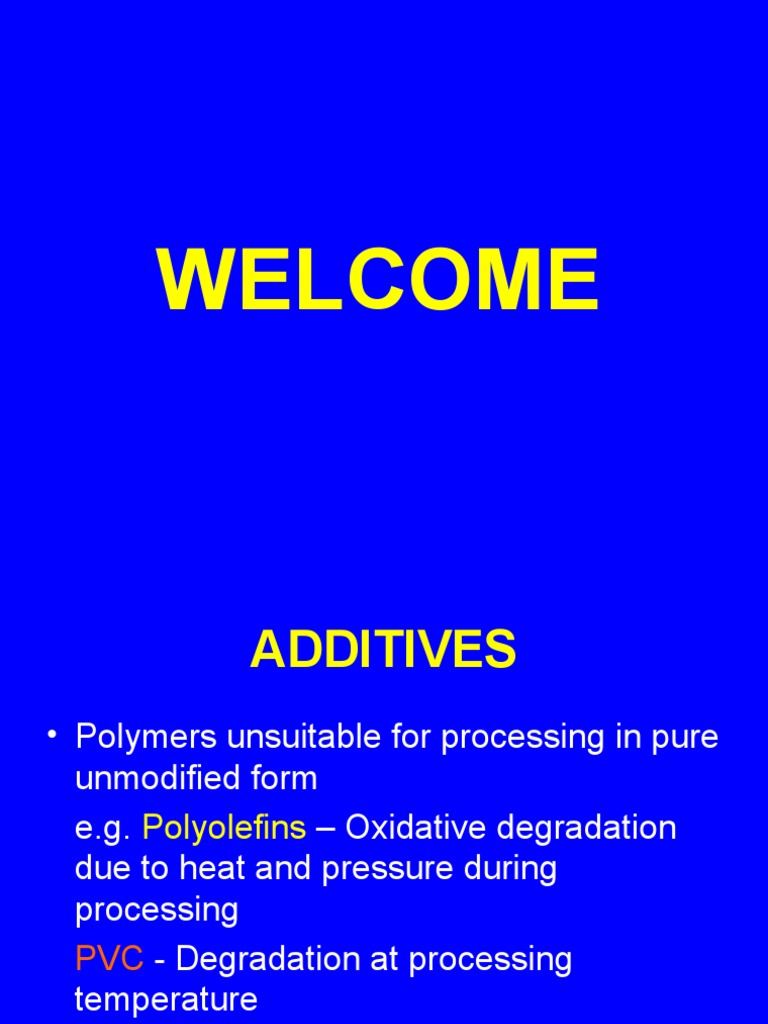 Additives | PDF | Fibers | Fiberglass