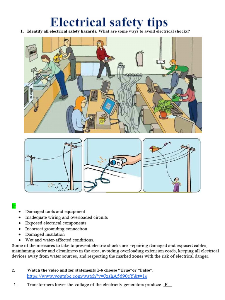 Electrical Safety Tips | PDF