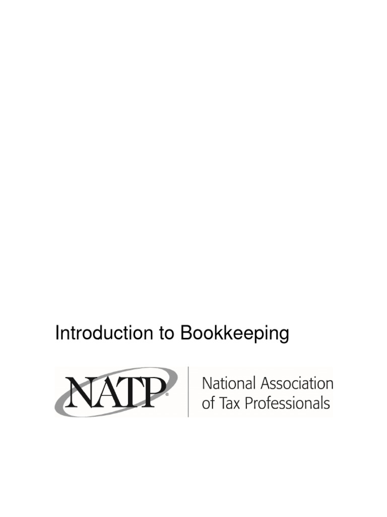 Introduction To Bookkeeping | PDF | Debits And Credits | Bookkeeping