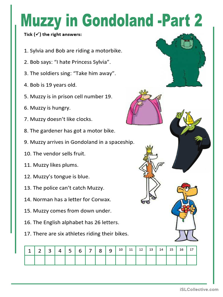 Muzzy in Gondoland 2 - 6 | PDF