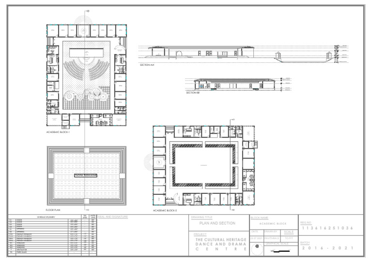 Academic Block A1 | PDF