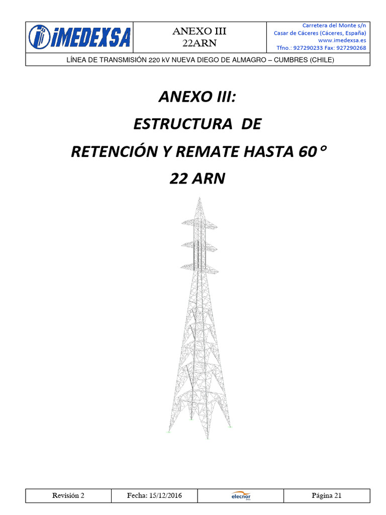 Anexo III - Rev - 02 | PDF | Ingenieria Eléctrica