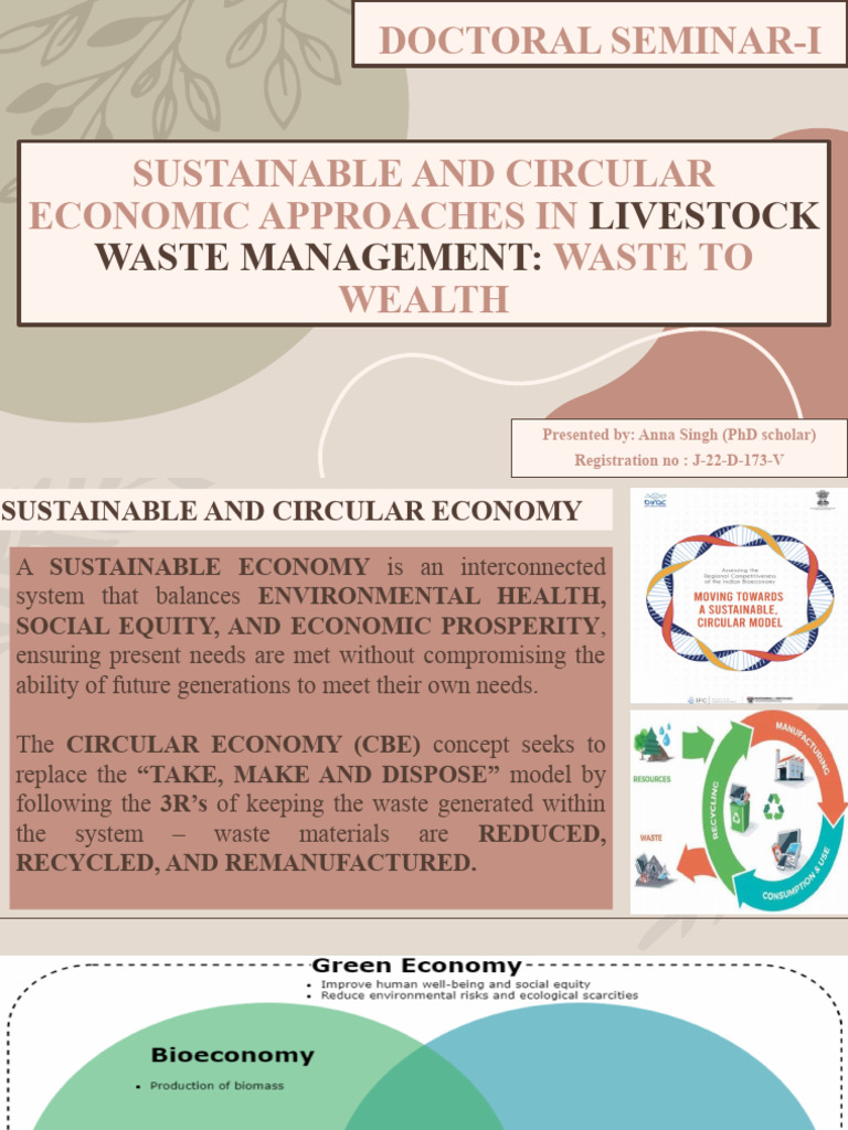 Sustainable Livestock Waste Management | PDF | Biogas | Waste