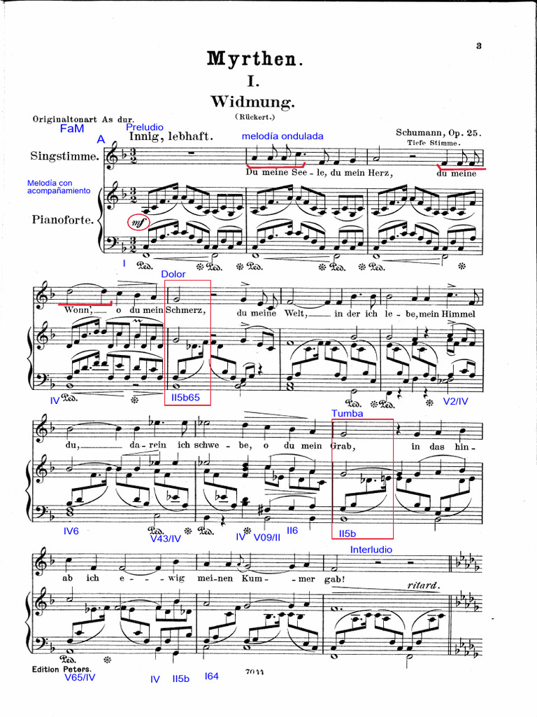 Myrthen_Widmung_Fmajor_Schumann grupo1 | PDF