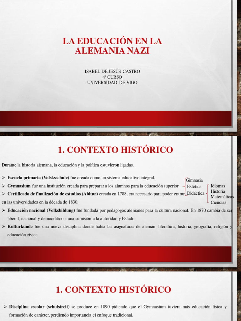 Educación y Adoctrinamiento Nazi | PDF | Alemania nazi | fiesta nazi