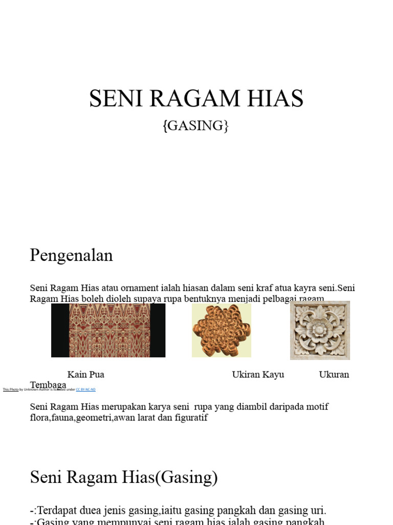 Seni Ragam Hias | PDF