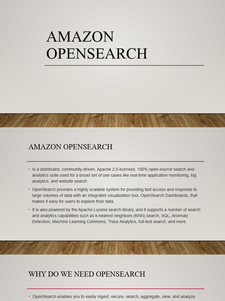 Amazon Opensearch | PDF | Business