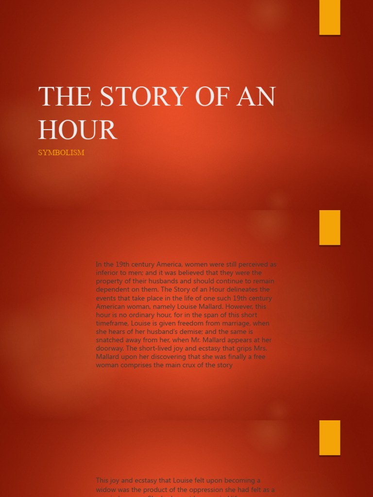 The Story of An Hour | PDF