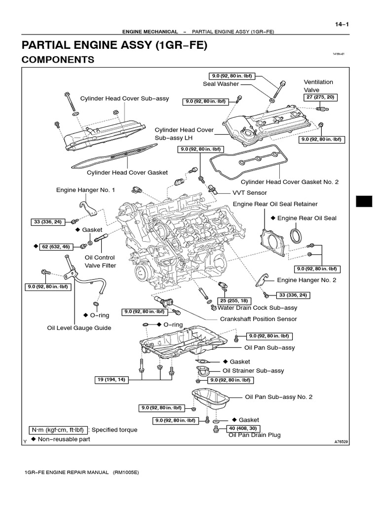 Partial Engine Assy (1Gr Fe) : Components | PDF | Propulsion | Systems ...