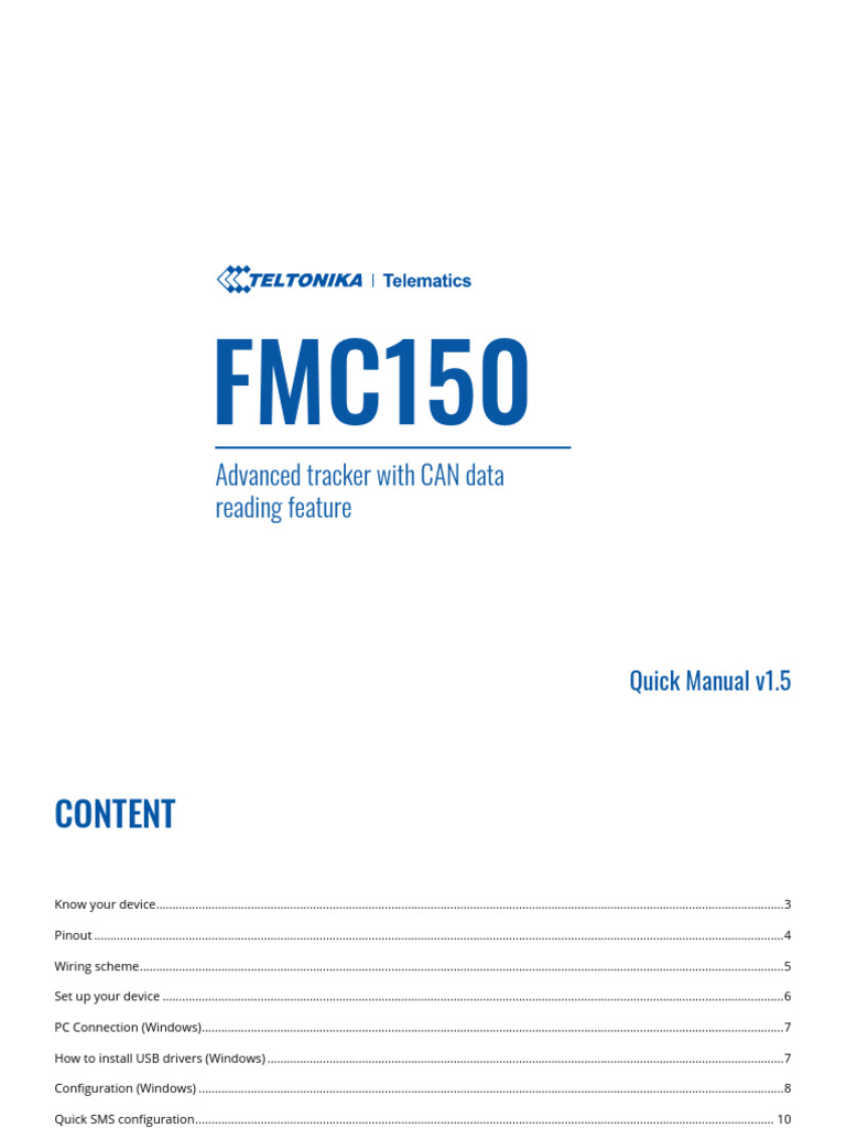 FMC150 Data | PDF