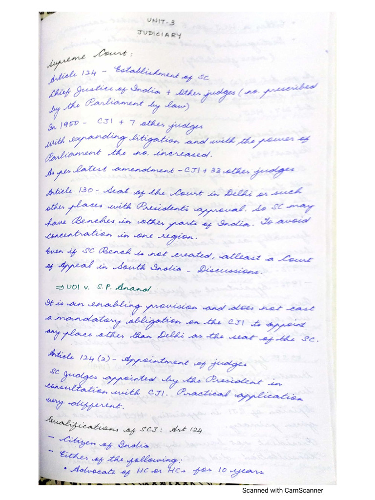 Consti II Unit 3 | PDF