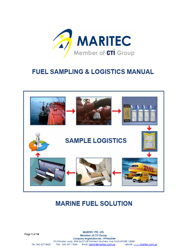 Sampling Logistic Manual Maritec | PDF | Technology & Engineering