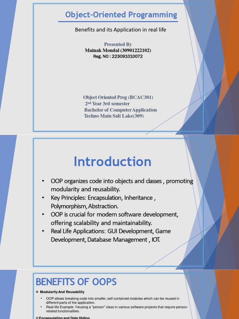 MainakMondal BCAC301 | PDF | Inheritance (Object Oriented Programming ...