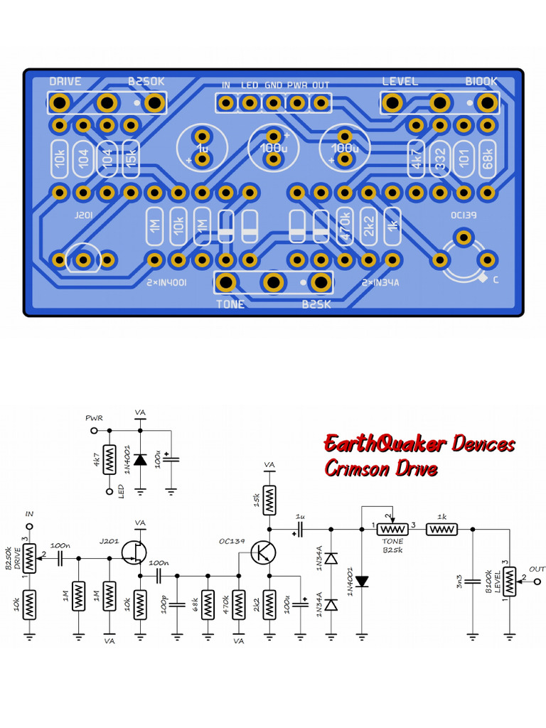 EQD - CrimsonDrive - Schematic - PCBWay Community | PDF