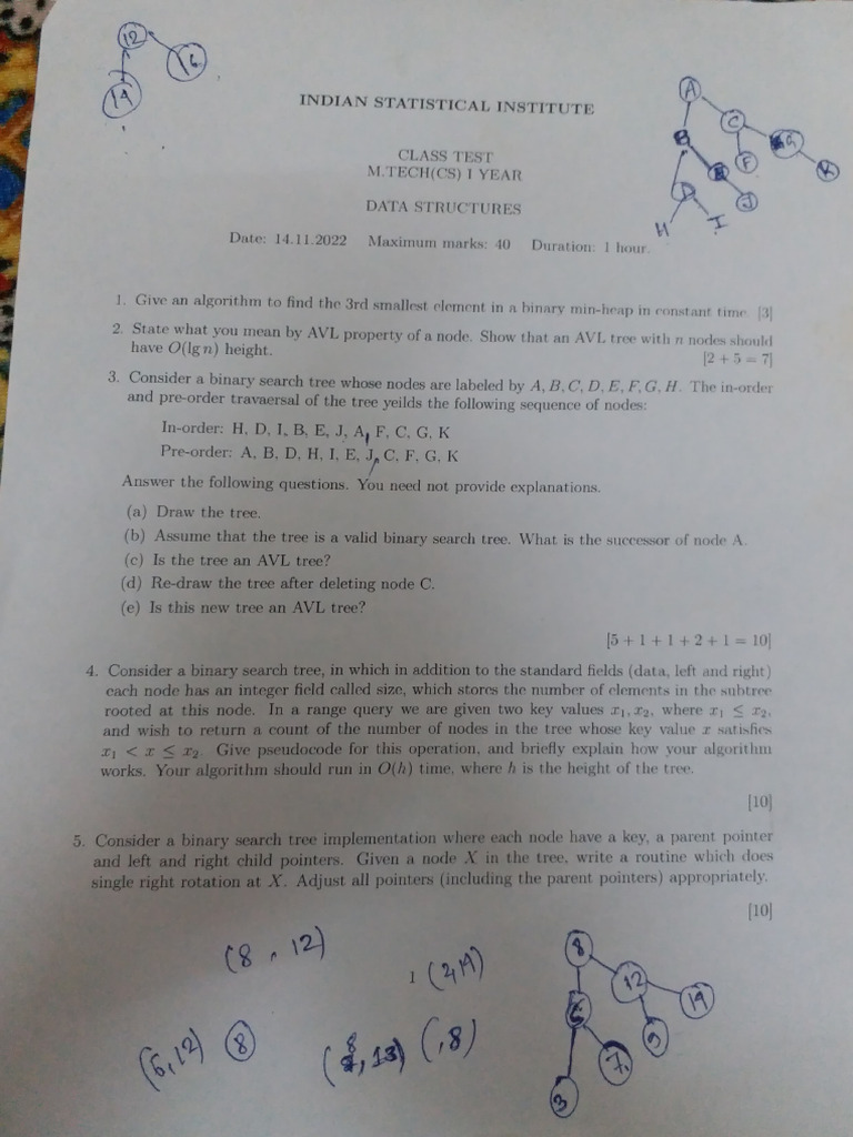 CT DFS | PDF | Algorithms | Computer Data