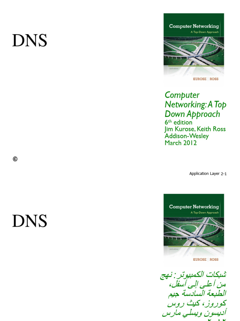 Network Administration - DNS - Lec4 - نسخة | PDF