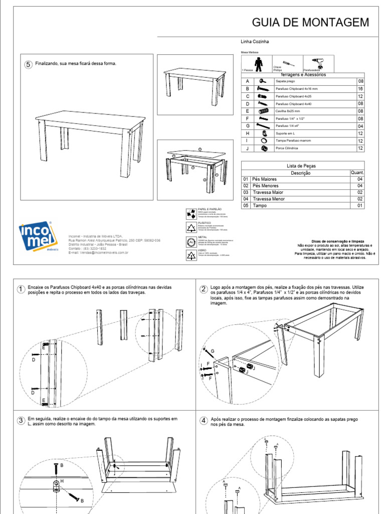 Prancha 2 Merged | PDF | Parafuso | Materiais