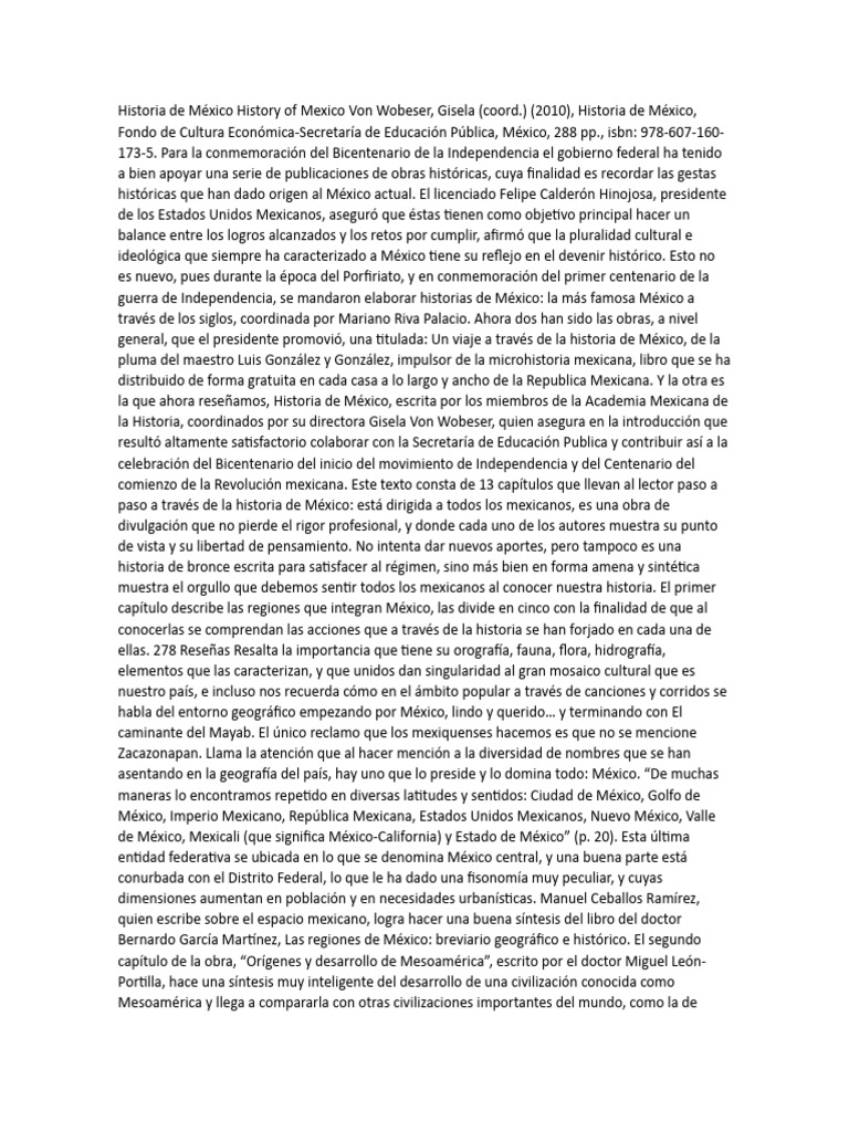 Historia de México History | PDF | México | Nueva españa