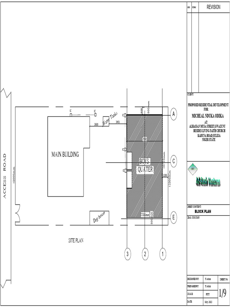 1 Block Plan | PDF