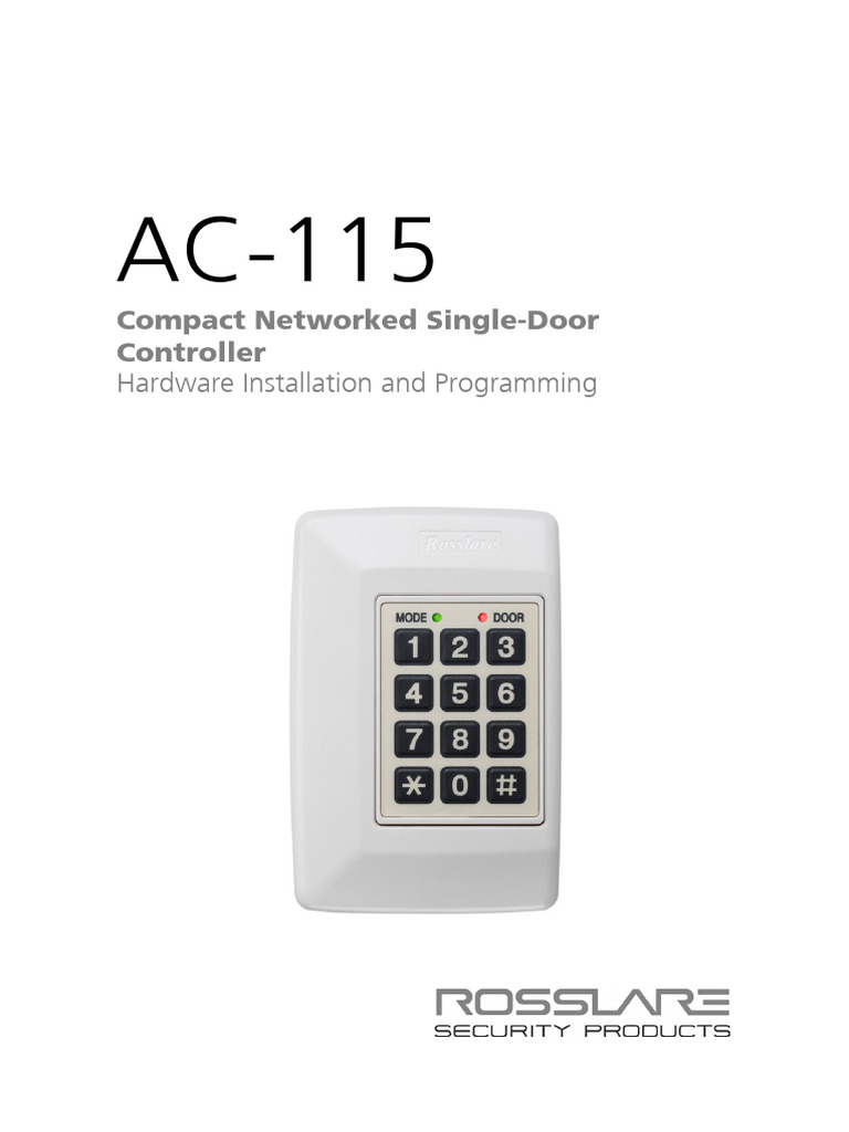 AC 115+Hardware+Installation+and+Programming+Manual+v03+ +161213 ...