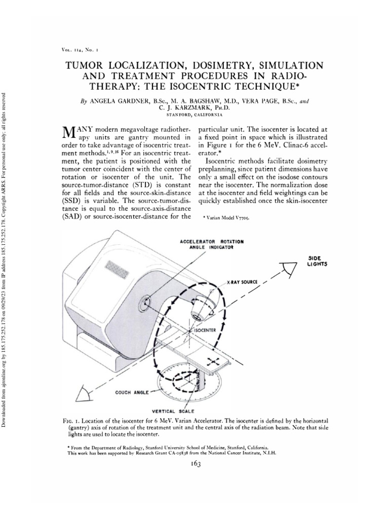 Gardner Et Al 2012 Tumor Localization Dosimetry Simulation And Treatment Procedures In