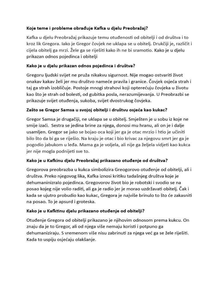 Preobrazaj_problemska_pitanja | PDF